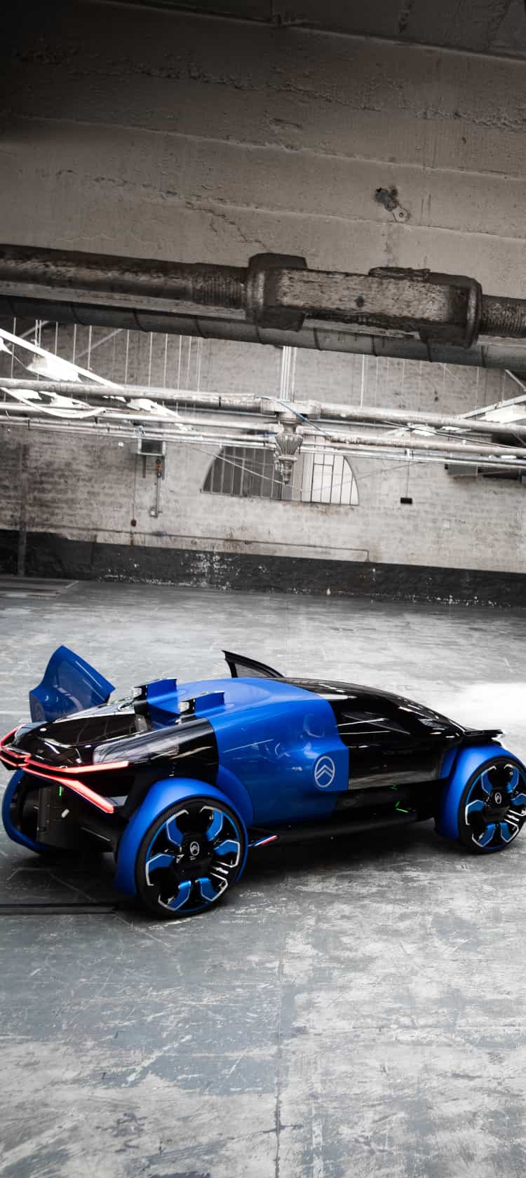 Citroën 19_19 | Electric concept car with futuristic design