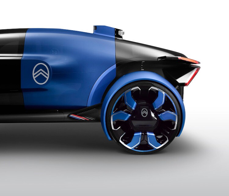 Citroën 19_19 | Electric concept car with futuristic design