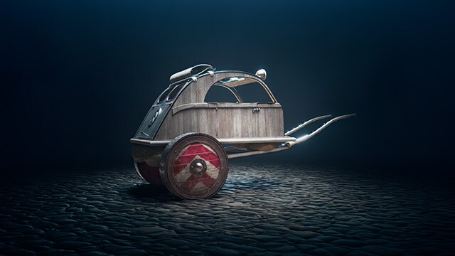 2CV made in Gaul, a concept chariot by Citroën