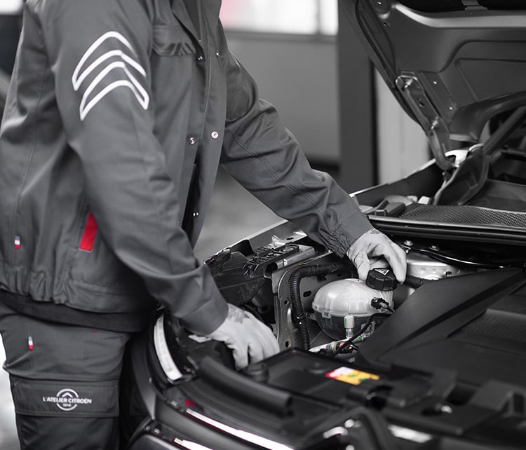 Car maintenance and services offered at your Citroën service centre